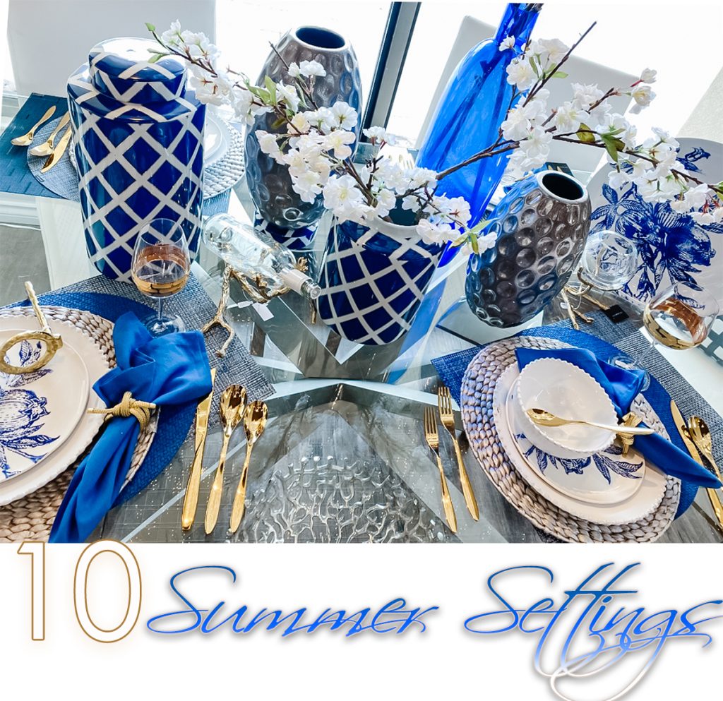 10 Summer Settings – Modern Accents